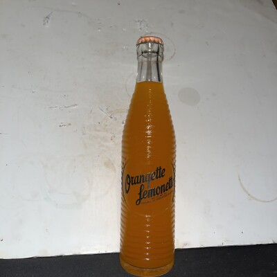 Full 10 Oz. Orangetta Lemonette, Orange Soda Bottle, Camden Arkansas | eBay