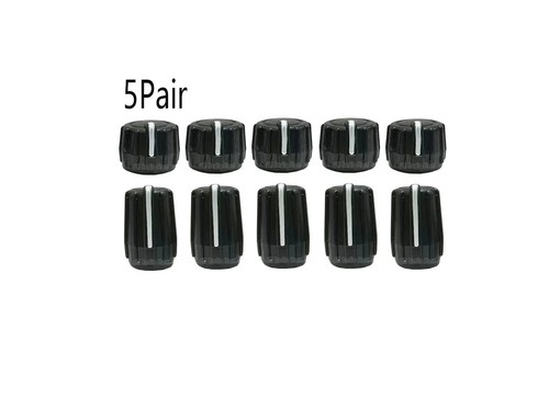 5Pair Volume Knob and Channel Selector knobs Cap for EVX261 VX261 Two ...