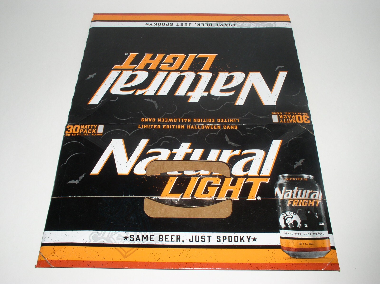 2021 Anheuser-Busch Natural Light Fright Halloween Just Spooky 1 EMPTY ...