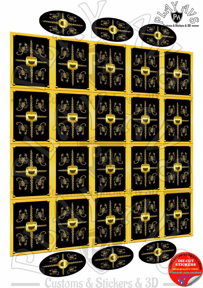 Playmobil Stickers Roman Shield - Stickers Roman Shields - Autocollant ...