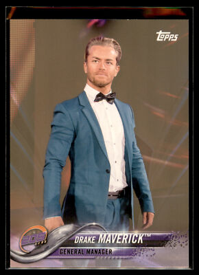 2018 Topps Then Now Forever WWE Wrestling BRONZE #124 Drake Maverick ...