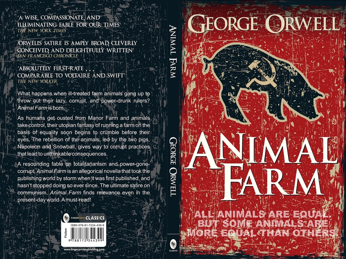 Animal Farm Original Book Cover