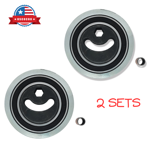 2x Tensioner Pulley Idler Assy for 2006-2008 Suzuki Grand Vitara 17540 ...