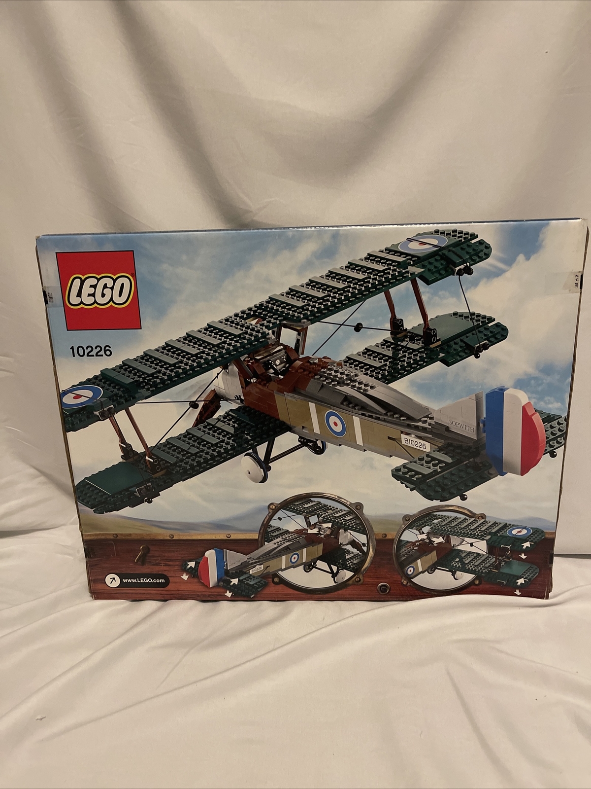 NEW 10226 LEGO Aircraft Sopwith Camel SEALED 2012 Retired British ...