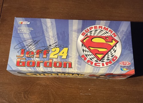 Jeff Gordon #24 Action Superman Racing 1:24-scale Stock Car (LL) | eBay