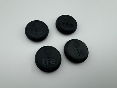 [4-PACK] TILE STICKER (2020) SMALL ADHESIVE BLUETOOTH TRACKER FINDER ...
