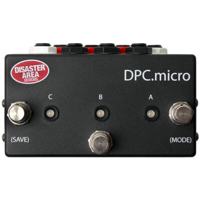 Disaster Area DPC.micro Compact Loop-Switching Controller Pedal, 3 ...