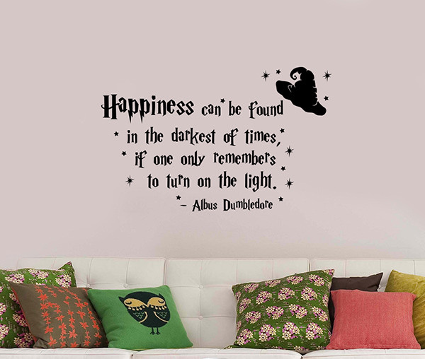 Albus Dumbledore Quote Wall Sticker Harry Potter Vinyl Decal Art Kids ...