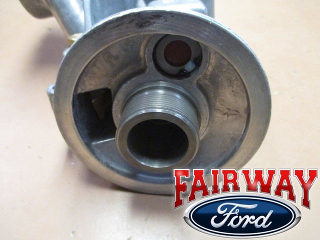 NEW - OEM Ford F81Z-6881-BA Oil Cooler Adapter Housing - Power Stroke ...
