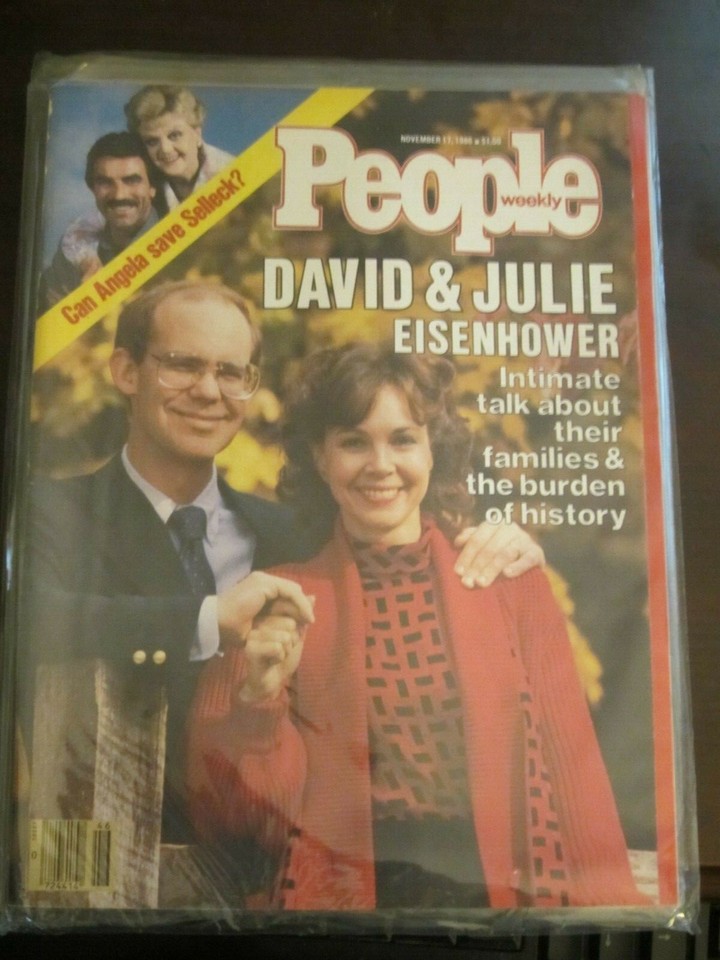 People Magazine November 1986 David Julie Eisenhower Tom Selleck No ...