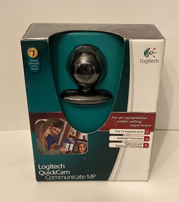 Logitech QuickCam Communicate Webcam MP w/ Video Chat, (S5500), 1.3MP ...
