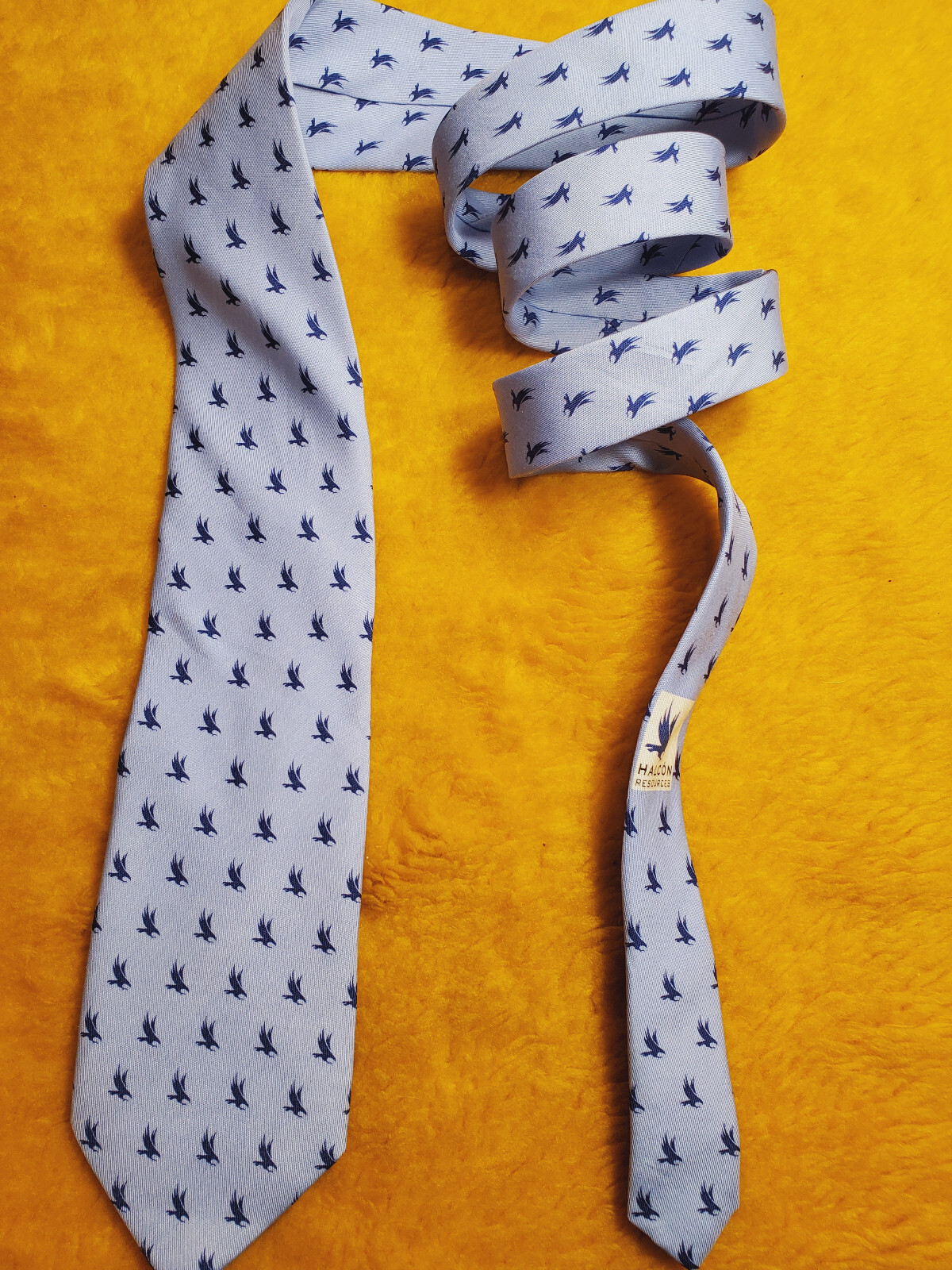 VINEYARD VINES ~ HALCON RESOURCES BATTALION OIL ~MENS SILK TIE ~61" XL ...