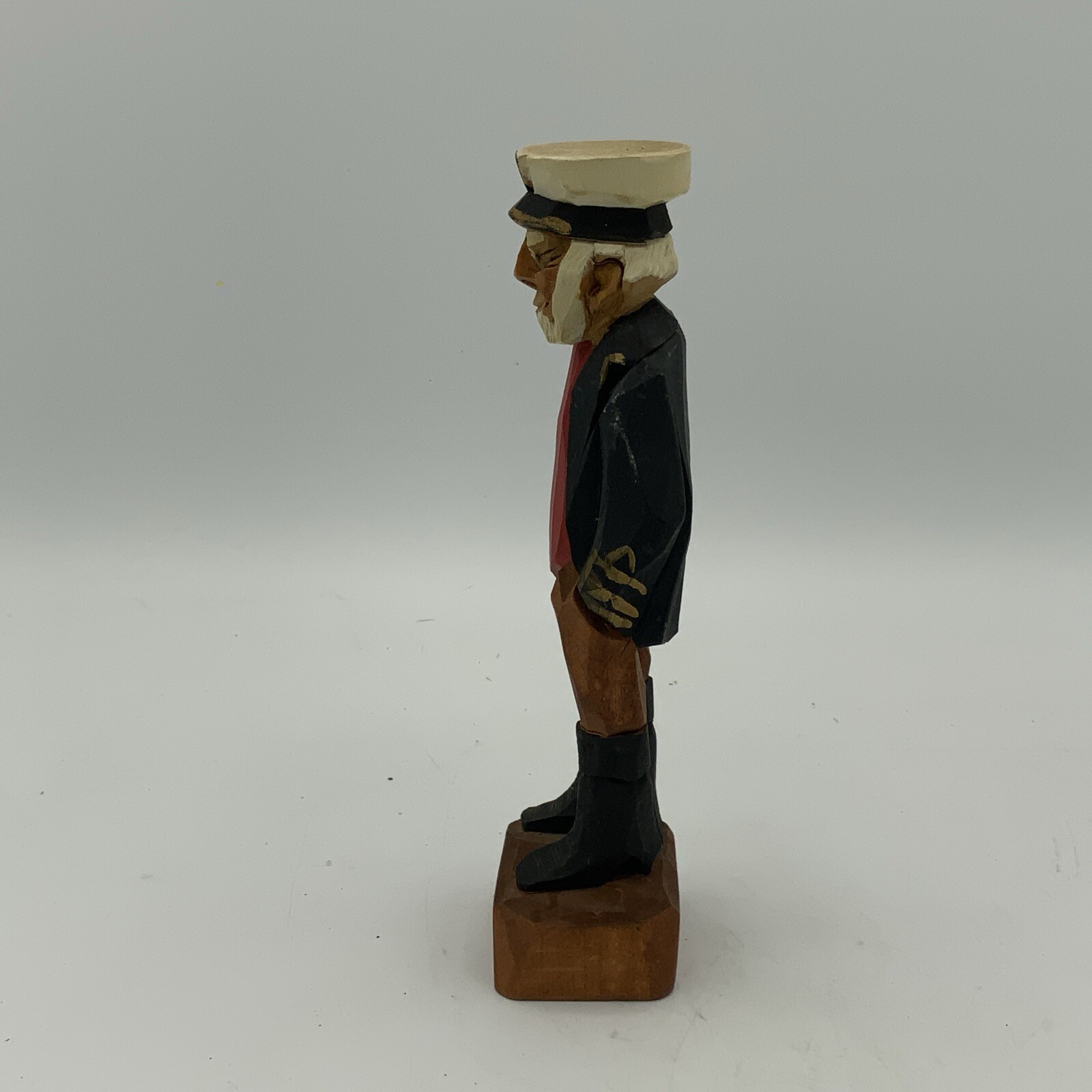 Vintage Wood Carving Sea Captain Montreal Quebec 1950’s By Tom Hannah ...