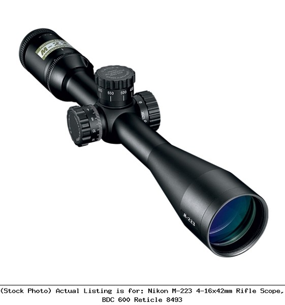 Nikon M-223 4-16x42 Rifle Scope for sale online | eBay