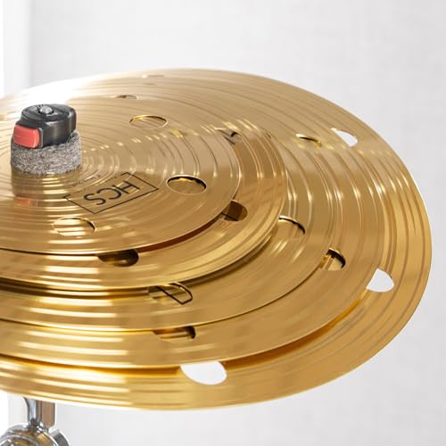 Meinl Cymbals 5-Piece Smack Stack Cymbal Pack with Holes 8 10 12 14 16 ...