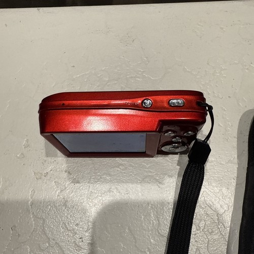 Vivitar Vivicam Digital Camera Red Tested And Working Comes With Case ...