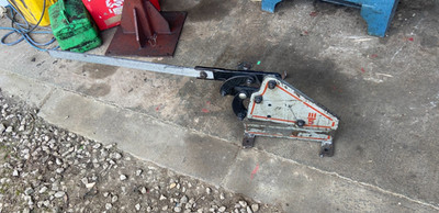 Workshop metal shear cropper 6" blades 5mm capacity hand lever ...