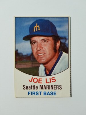 JOE LIS 1977 HOSTESS BASEBALL CARD #125 SEATTLE MARINERS | eBay