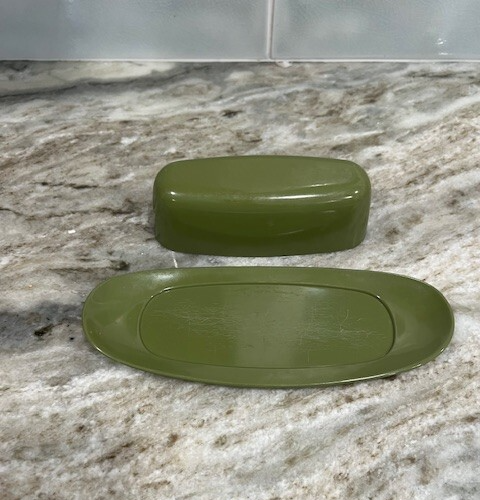 Melma Royalon 321 Butter Dish Retro MCM Melamine | eBay