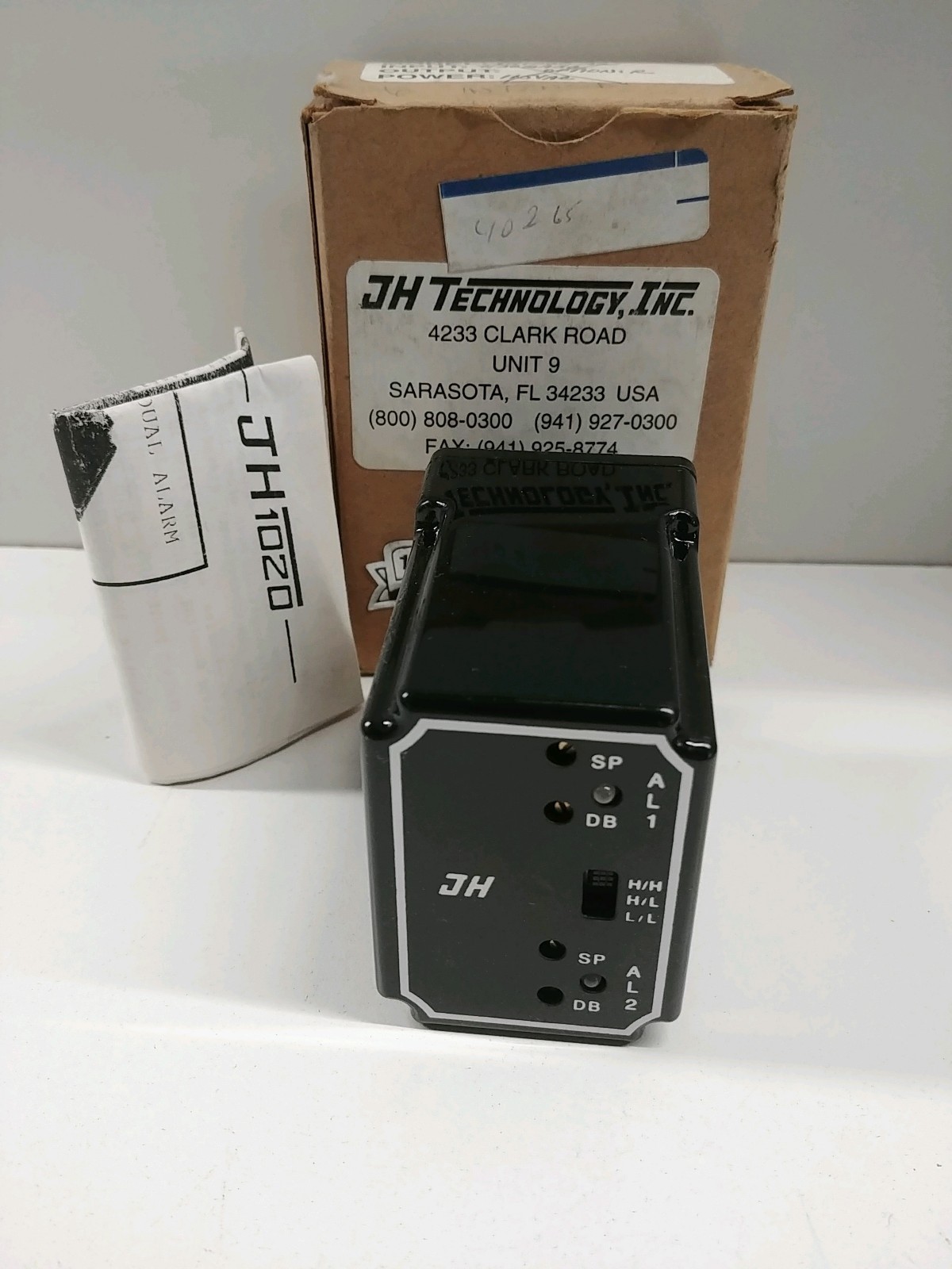 NEW OLD STOCK! JH TECHNOLOGY 115V DUAL ALARM RELAY JH1020-AC | eBay