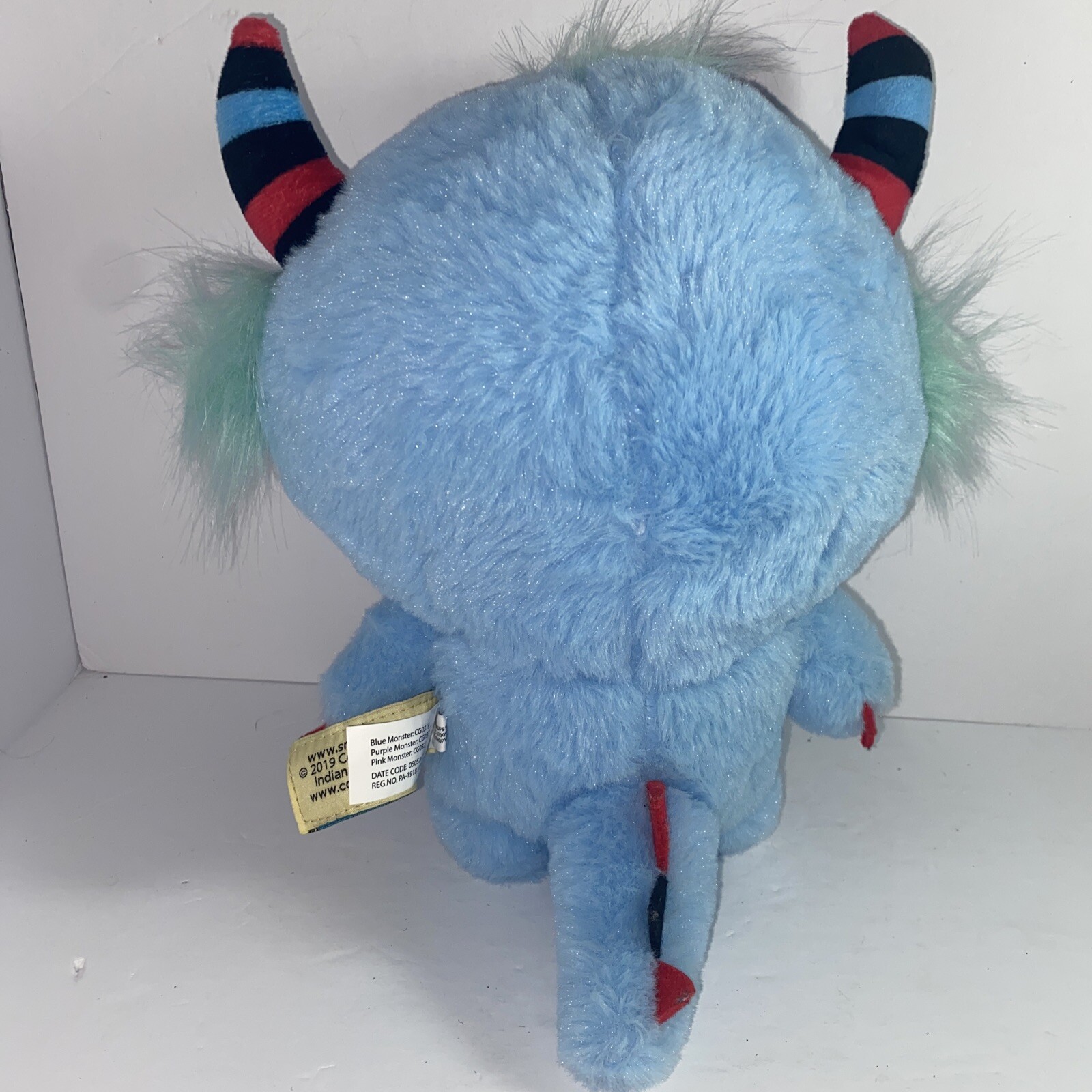 Snuggle Monster Hide & Seek Bedtime Blue Monster Continuum Games Plush ...