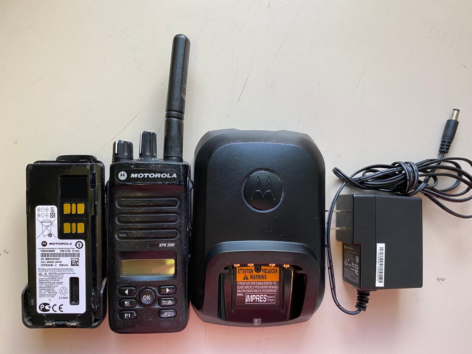 Motorola+MOTOTRBO+XPR+3500+UHF+Portable+Radio+-+Black for sale online ...