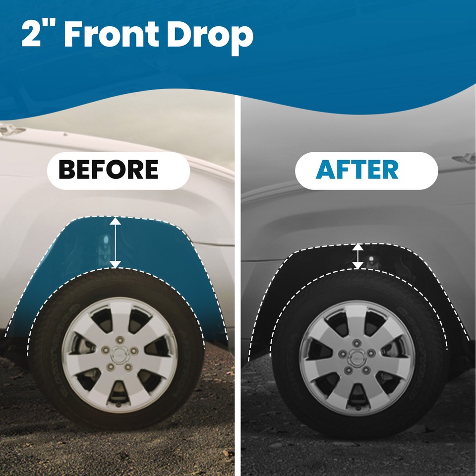 2" Drop Spindles Lowering Kit For Malibu, Monte Carlo SS 1980-1987 2WD ...