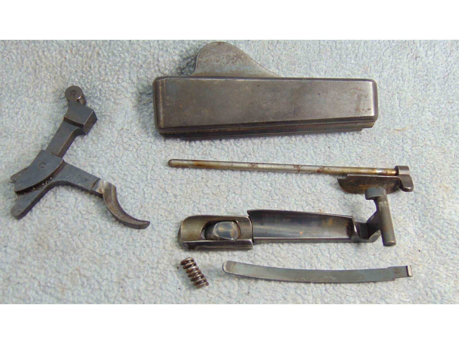 LOADING GATE MAGAZINE HINGE PIN SPRING FOLLOWER TRIGGER KRAG RIFLE 30 ...