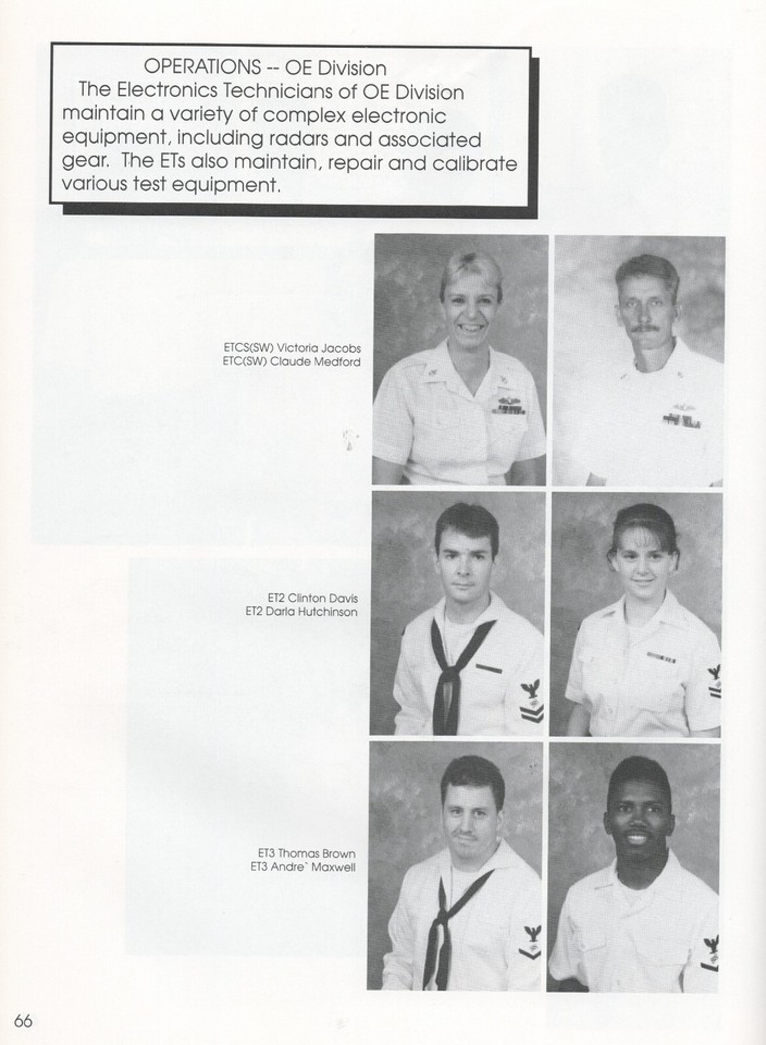 USS MOUNT BAKER AE-34 DESERT STORM DEPLOYMENT CRUISE BOOK YEAR LOG 1991 ...