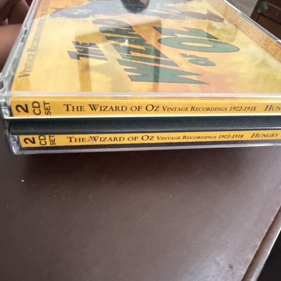 The Wizard of Oz CD 2 Disc Set Original 1903 Broadway Musical 2 ...