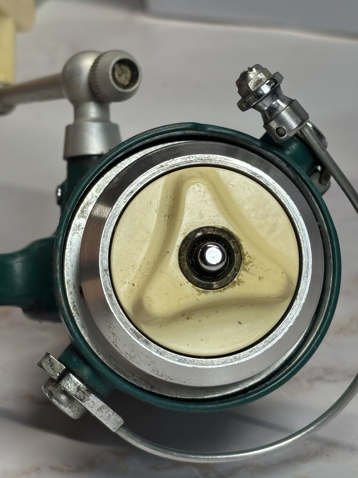 Vintage PENN 714 Ultra Sport Green Spinning Fishing Reel | eBay