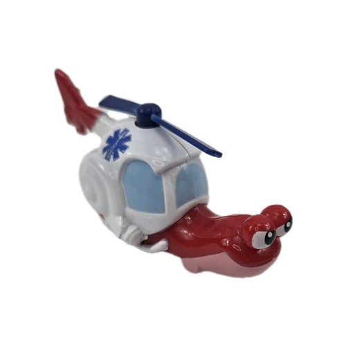 Dreamworks Turbo Snail Medic Helicopter Roller Racer Car Toy Racing ...