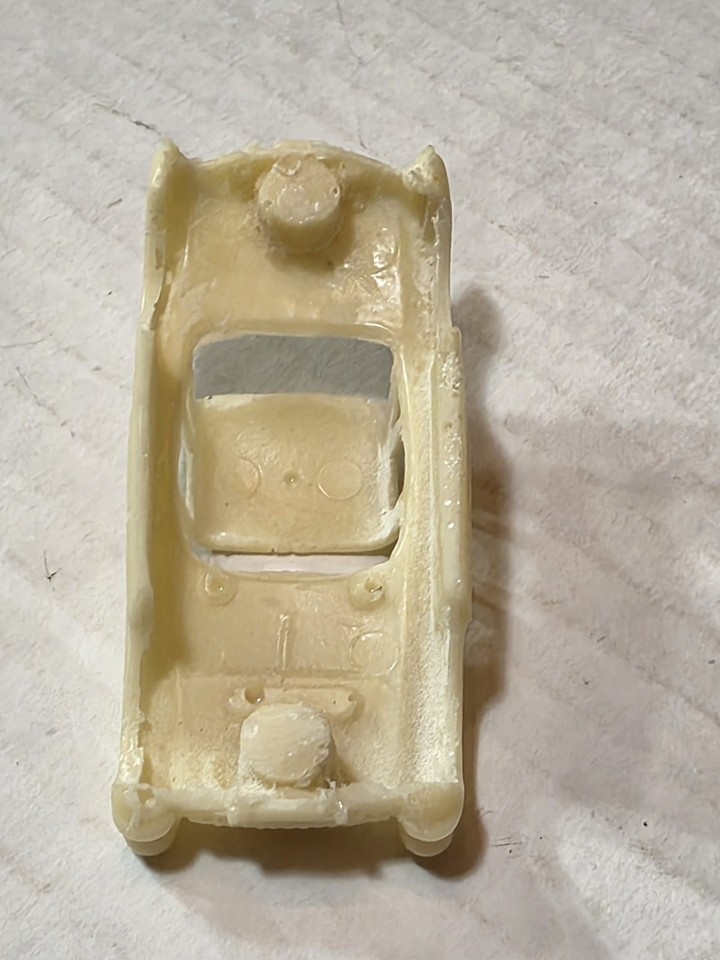 1960 Corvette Hardtop T-Jet mount HO Scale Resin Slot Car Body TYCO ...