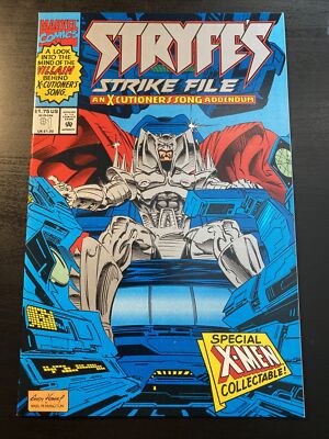 Stryfe's Strike File #1 1993 Uncanny X-Men X-cutioner’s Song Andy ...