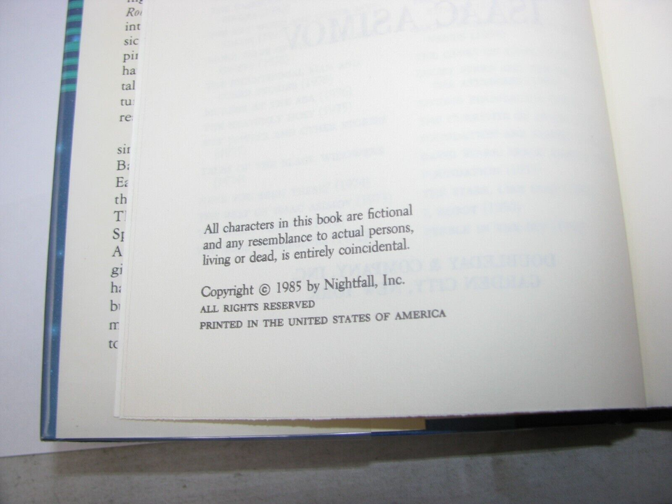 Isaac Asimov ROBOTS AND EMPIRE Prelude to Foundation Magic The Currents ...