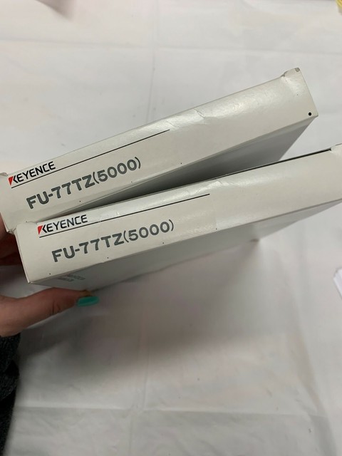 Keyence FU-77TZ (5000) Transmissive Fiber Unit (Lot of 2) | eBay