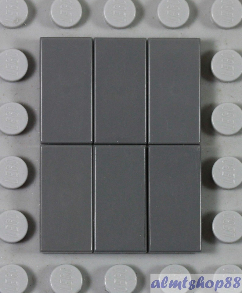 LEGO - 1x2 Tiles - PICK YOUR COLORS - Finishing Plate Smooth Flats ...