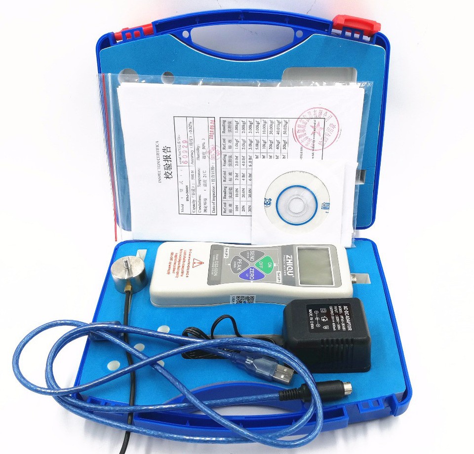 DS2-500N LCD Digital Force Gauge Push Pull Tester Meter Dynamometer | eBay