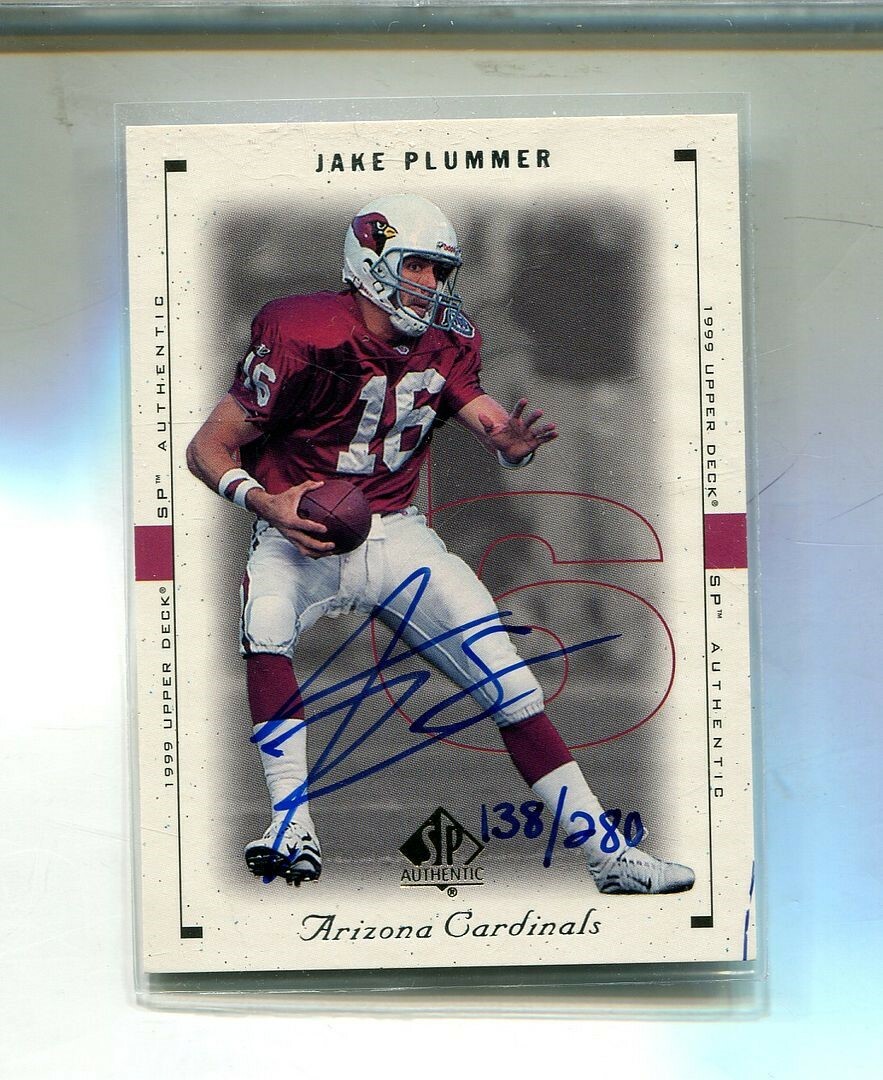 JAKE PLUMMER 1999 SP AUTHENTIC AUTOGRAPH CARD /280 | eBay