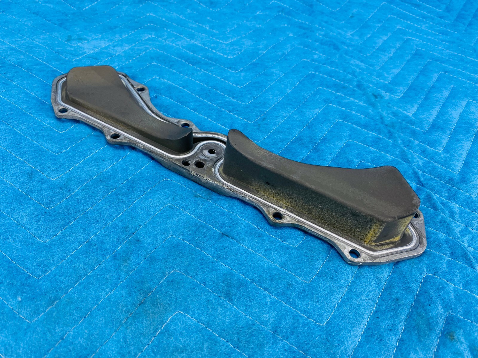 Genuine BMW Engine Block Rear End Cap Cover w/ Bolts 11147567643 OEM | eBay