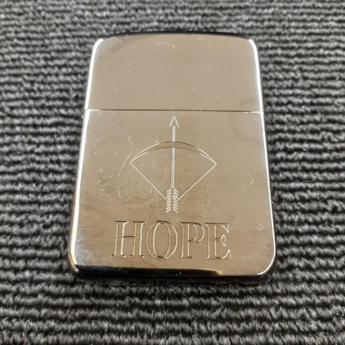 Oil lighter Model number HOPE (black color) ZIPPO | eBay