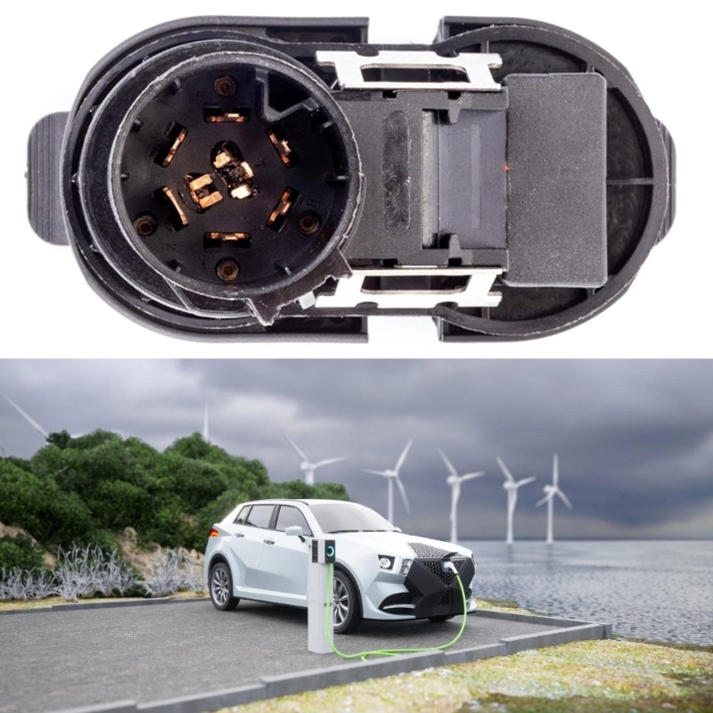 Quick Install 4 7 Pin Truck Trailer Cable Socket FU5Z-14489-A for F150 ...