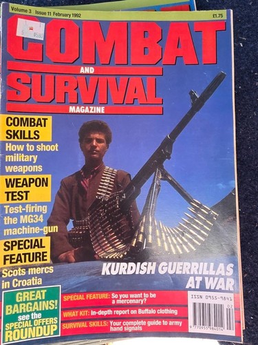 Combat and Survival Magazine Vol 3 No 11 | eBay Australia