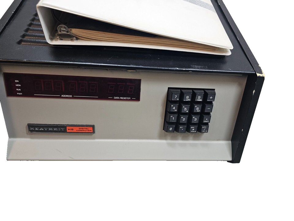 Vintage 70's Heath Heathkit H8 WH Digital Computer w/ Original Paperwork | eBay