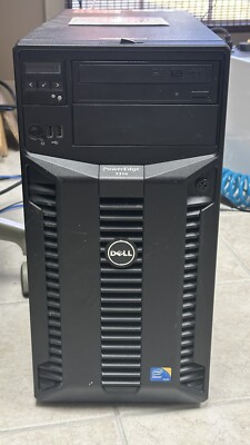 Dell Poweredge T310 Server / Two 500 GB HDD With windows server 2008 CD ...