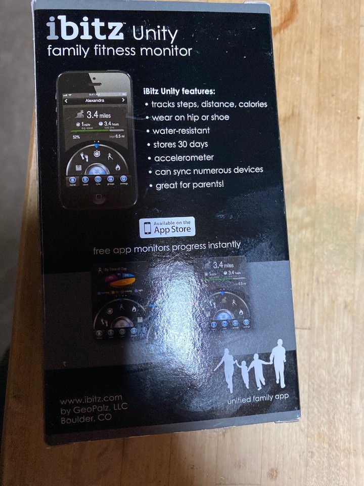 iBitz GeoPalz ibitz Unity Wireless Parent Family Fitness Activity ...