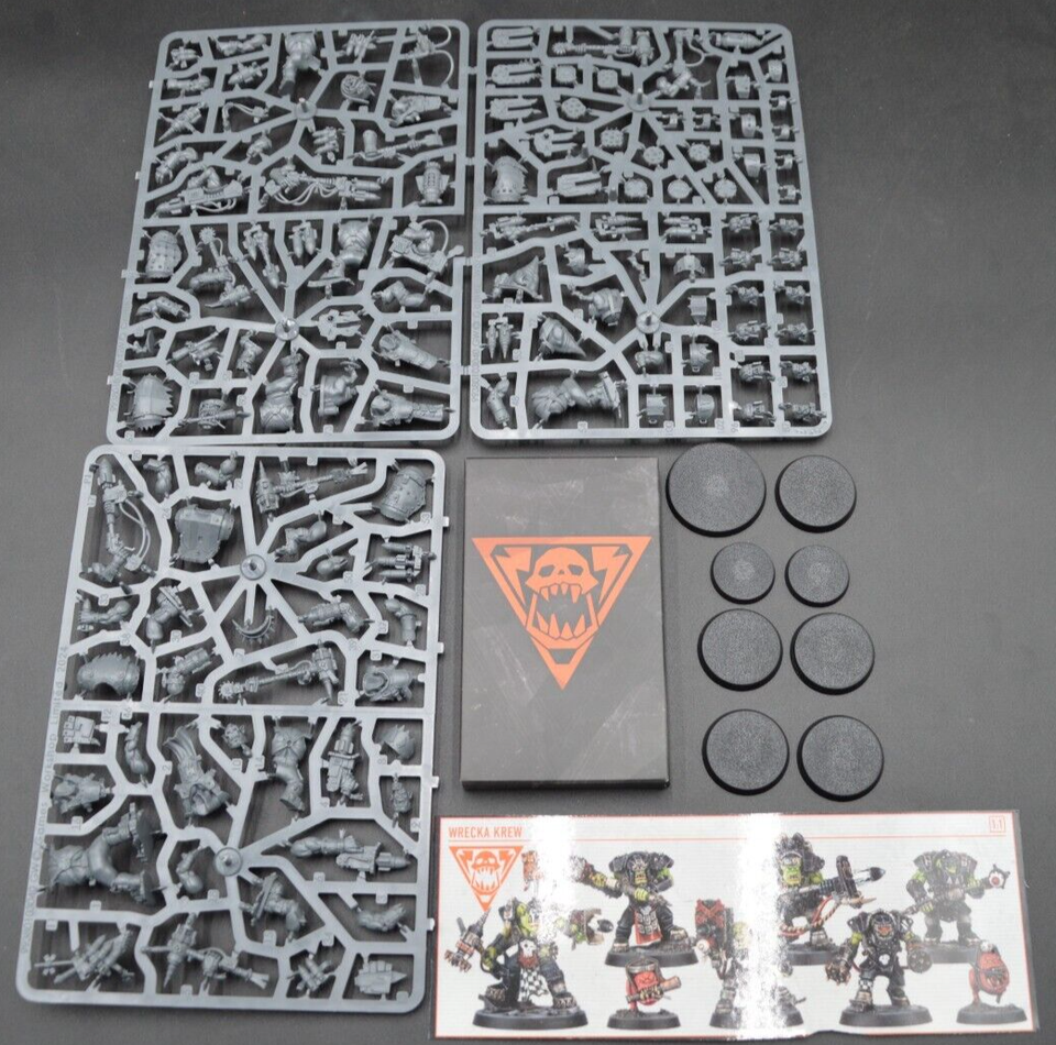 Warhammer 40k Orks Wrecka Krew Kill Team w/Cards NEW NO BOX | eBay