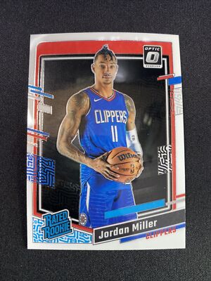 2023-24 Donruss Optic Basketball Rated Rookie Jordan Miller #250 LA ...