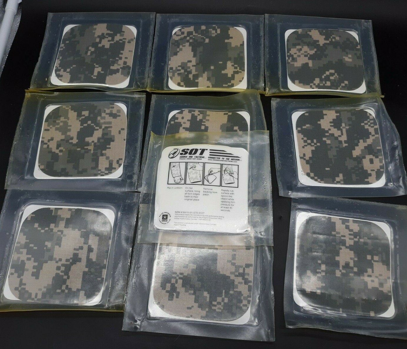 SOT ACU UCP Uniform/Gear Repair Patch Kit (Lot of 10) | eBay