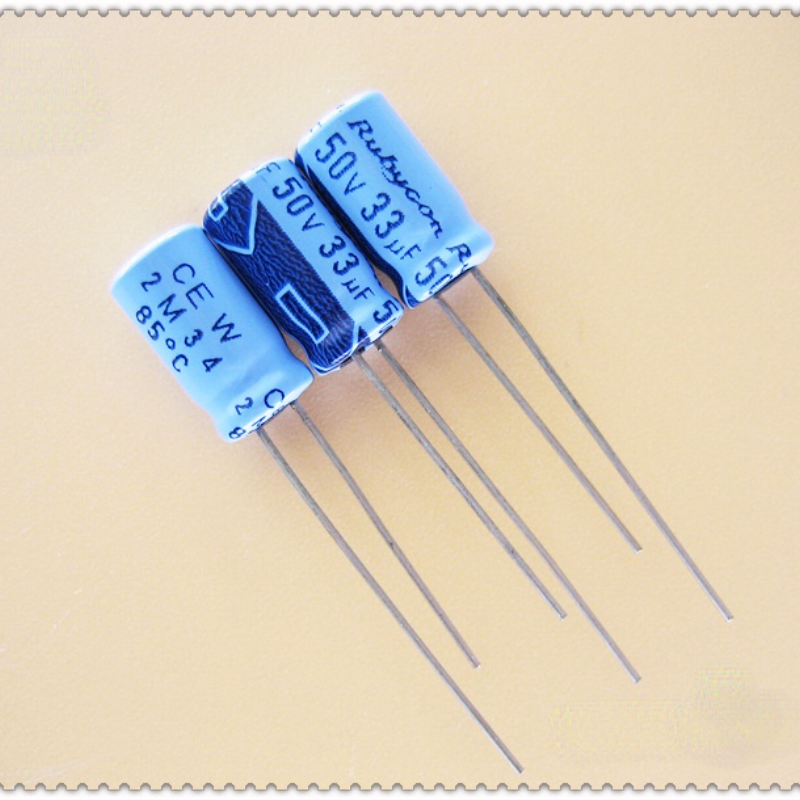 Rubycon TWSS (CEW) series 33uF/50V33uF audio electrolytic capacitor 6 ...